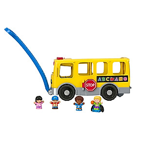 Fisher-Price Little People Yellow School Bus (Mattel GTL68), Spanish Version