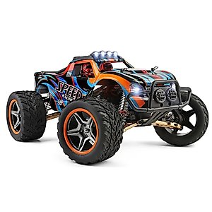 WLtoys 104009 1:10 2.4G Racing Remote Control Car 45KM/H 4WD Large Alloy Electric Remote Control Crawler Children's Toy 104009 1Battery