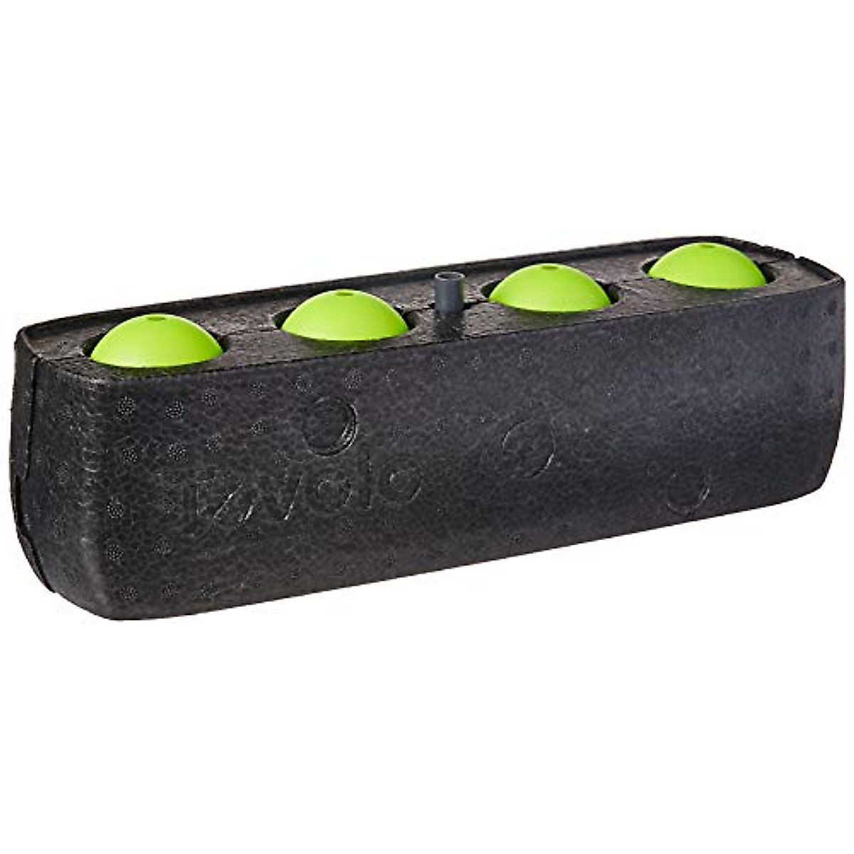 Tovolo Seamless Sphere Ice System, Compact, 2.5 Inch Crystal Clear Spheres - Set of 4 Molds,Black