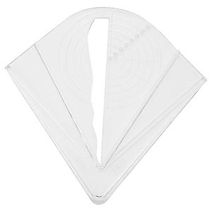 Woodworking Center Finder, Plastic Center Finder for Square Round Octagon and Sexangle Woodwork Measuring Tool Measuring & Layout Tool, Practical