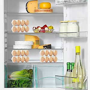 40 Pack Egg Cartons Cheap Bulk, Reusable Plastic Egg Cartons for Chicken Eggs, 1 Dozen Holds up to 12 Eggs, Clear Empty Reusable Egg Carton for Home Ranch Chicken Farm, Business Market Display