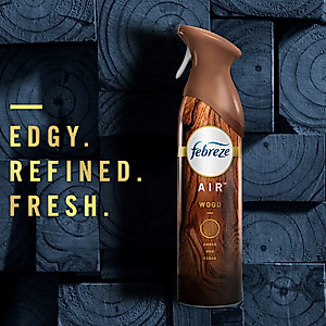 Febreze Air Effects Wood Scent Air Freshener, 8.8 oz. Can, Pack of 3
