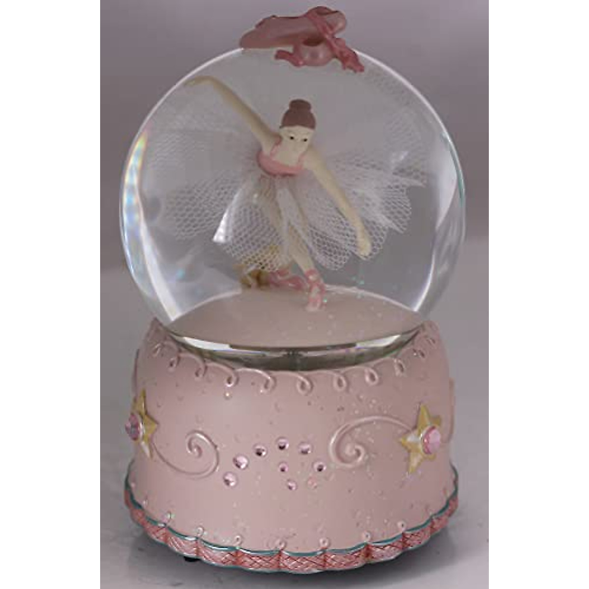 Singeek Ballerina Snow Globe Plays Ballet Tune You are My Sunshine,Christmas Music Snowglobes Ballet Recital Gifts for Girls,Wife,Daughter,Granddaughter