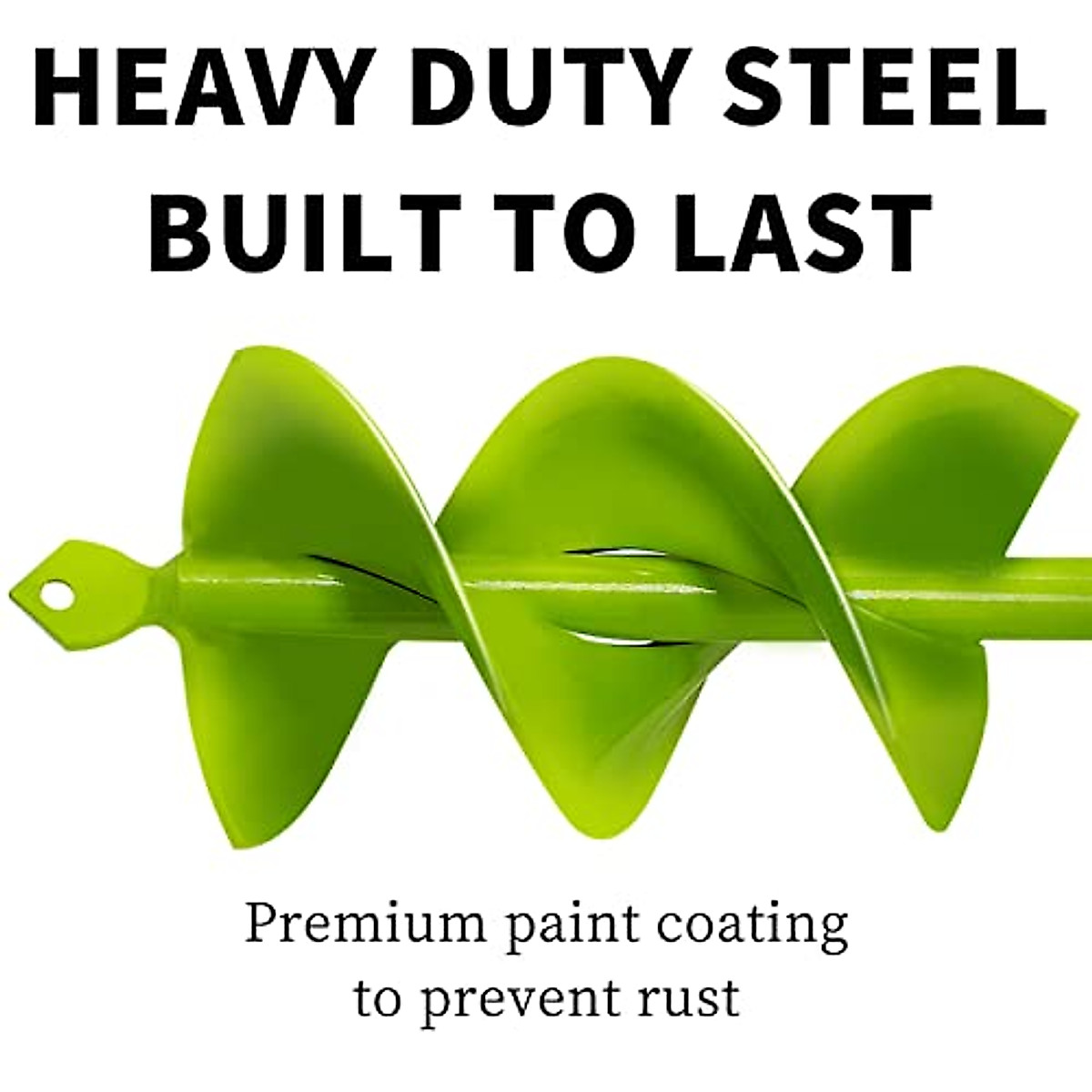 TCBWFY Auger Spiral Drill Bit for Planting 3x12inch Upgraded Drill Bit for Fast Digging Garden Auger Drill Bit for Planting Bulbs Flowers Planting Auger for Drill Post Hole Digger for 3/8"Hex Drill