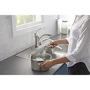 Kohler K-R29671-VS Linwood Kitchen Sink Faucet, Vibrant Stainless