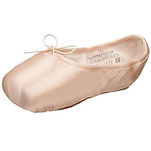 Capezio Women's Aria ES Pointe Shoe, Petal Pink, 9 W US