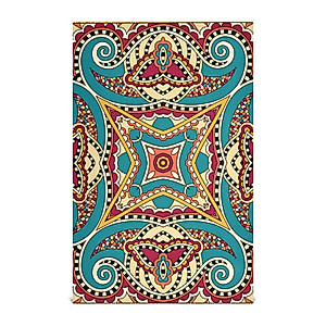 Floral Paisley Dish Towels for Kitchen Soft Tea Towel Set of 4 Absorbent Dishcloths Hand Towels for Drying Dish Cloths 28" x 18"