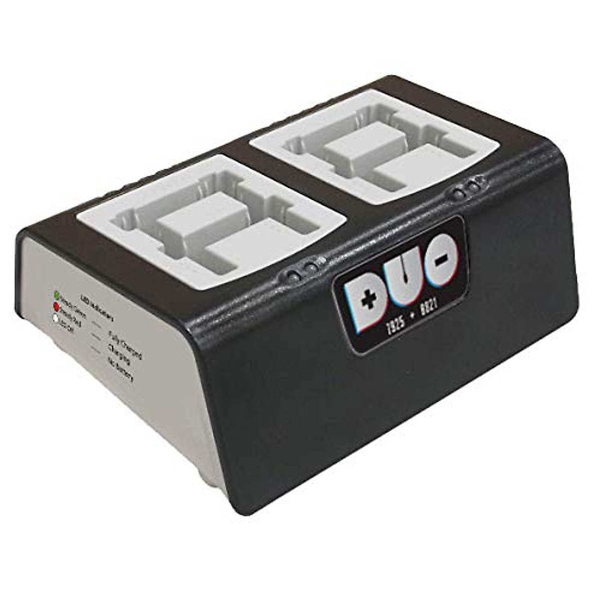 Duo 4-Bay Battery Charger Compatible with Cisco 8821 and 7925 Batteries. Power Supply Included
