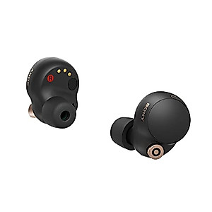 Sony WF-1000XM4 Industry Leading Noise Canceling Truly Wireless Earbud Headphones with Alexa Built-in, Black