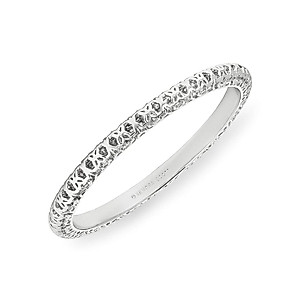 Kendra Scott Maggie Bangle Bracelet in Rhodium Filigree