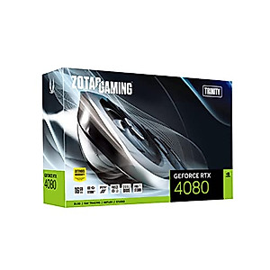 ZOTAC Gaming GeForce RTX 4080 16GB Trinity GDDR6X 256-bit 22.4 Gbps PCIE 4.0 Graphics Card, IceStorm 2.0 Advanced Cooling, Spectra 2.0 RGB Lighting, ZT-D40810D-10P