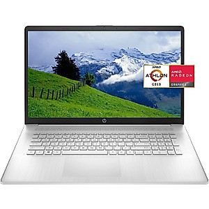 2022 Newest HP 17.3 HD+ Laptop for Strudents and Business, AMD Athlon Gold 3150U(Up to 3.3GHz), 16GB RAM, 1TB NVMe SSD, Webcam, WiFi 5, HDMI, Type-A&C, Win 10 Home, Ghost Manta Accessories