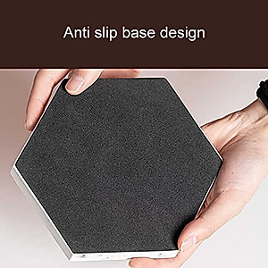 Kitchen Paper Holder Standing Paper Towel Holder Stand for Kitchen Rolls Non Slip Paper Towel Roll Round Tissue for Modern Kitchen Countertop Organizer