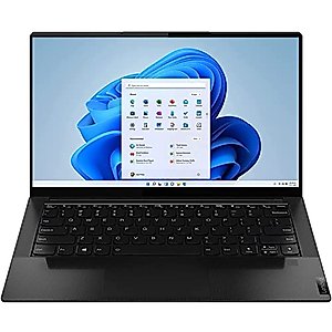 Lenovo IdeaPad Slim 9i 14" 4K UHD Touchscreen Ultra Laptop | Intel EVO Core i7-1195G7 | Backlit Keyboard | Fingerprint Reader | Black | Windows 11 (Black, 16GB DDR4 | 512GB SSD)