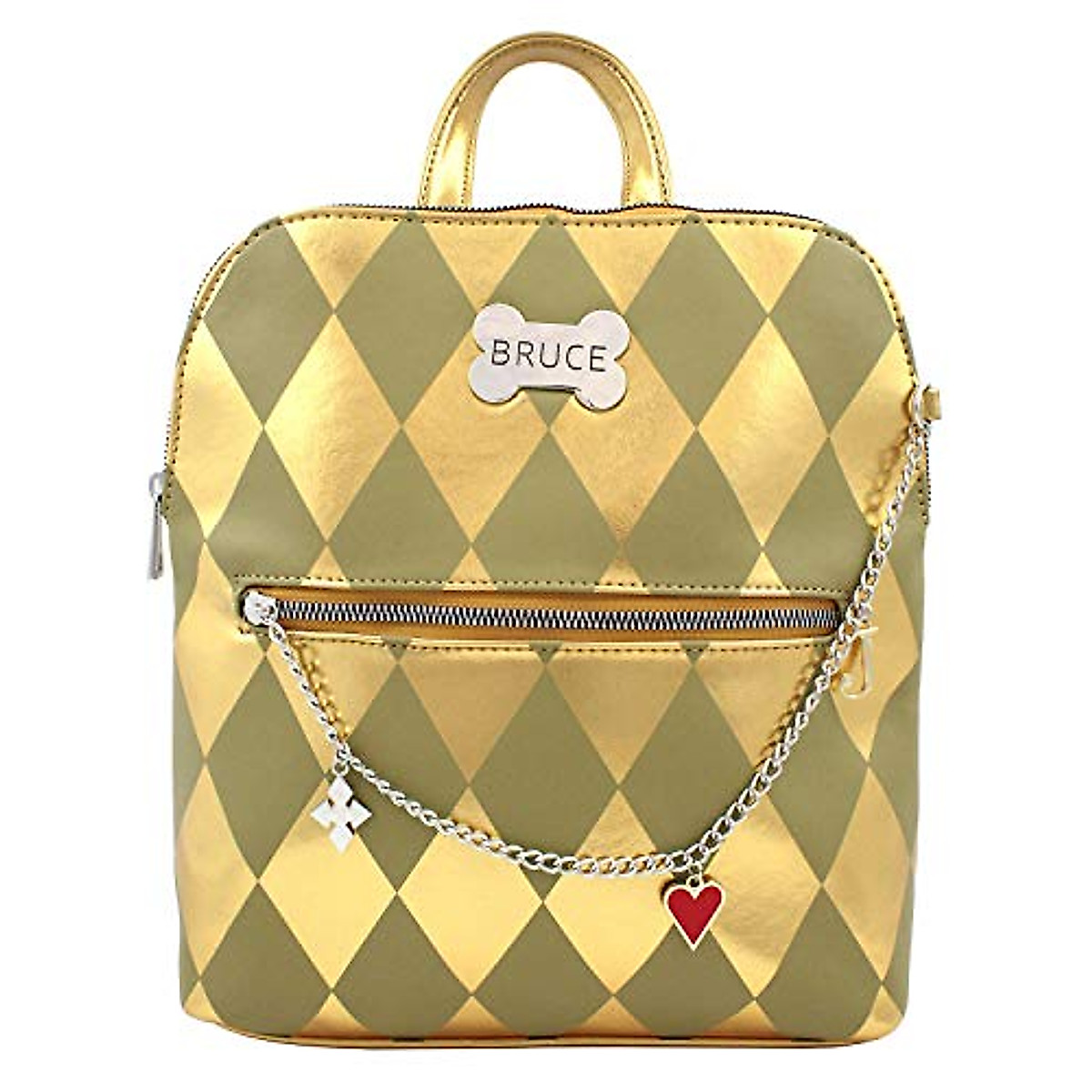 Birds of Prey Harley Quinn Boobytrap Battle Jumpsuit Overalls Costume Design Backpack Purse Bag