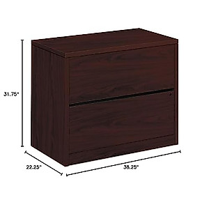 10500 Series 2-Drawer File Finish: Mahogany