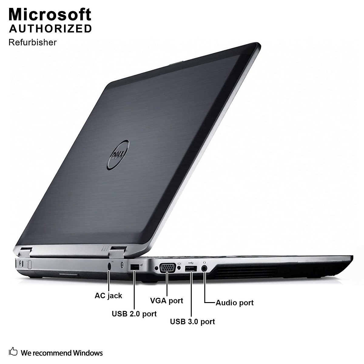 Dell Latitude E6530 15.6INCH FHDplus (19201080), Intel Core I5 3210M Upto 3.1G, 8G DDR3, 512GB SSD, DVD, WiFi, VGA, HDMI, USB 3.0, Win10 64 Bit-Multi-Language(CI5)(Renewed)