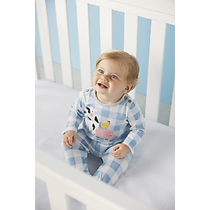 Mud Pie Baby Boys Farm Animal Sleeper, 0-3M
