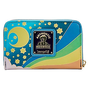Loungefly Jimi Hendrix Psychedelic Landscape Zip Around Wallet