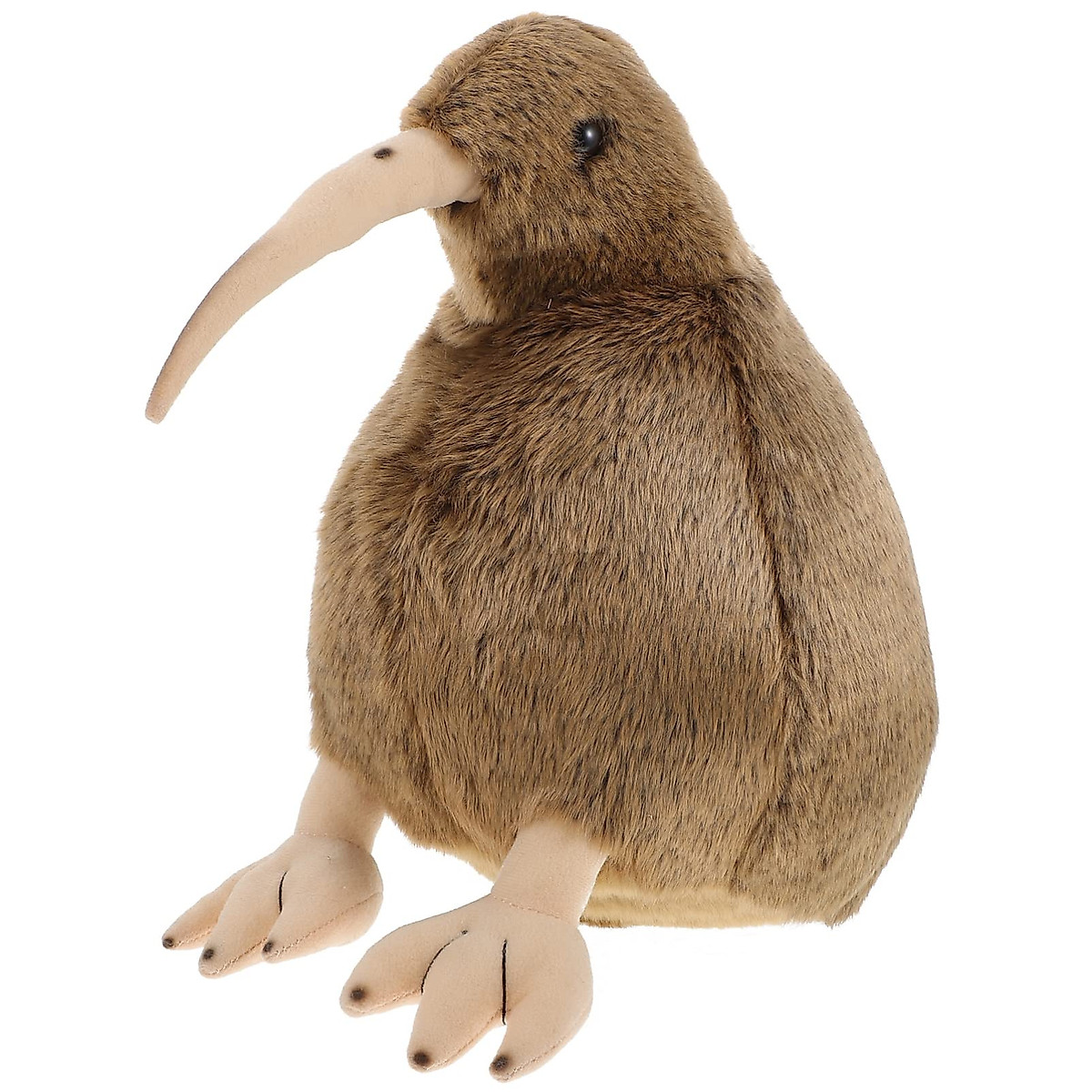 Kiwi Bird Stuffed Plush Toy: Kiwi Bird Plush Stuffed Doll Soft Furry Stuffed Animal Toys for Pets Dogs Puppy 12cm