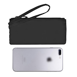 Crossbody Bag for Women Waterproof Shoulder Bag Messenger Bag Casual Nylon Purse Handbag (Large, Black-RFID)