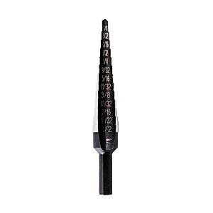 UNIBIT-1 1/8"TO 1/2" STEP DRILL