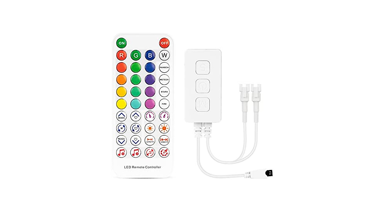 BTF-LIGHTING SP611E Bluetooth LED Controller | Music Sync Dual Output