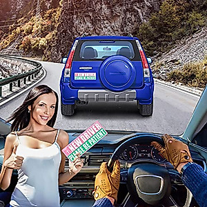 Sukh New Student Driver for Car - Student Driver Car Magnet Be Patient Student Driver Magnet Boys and Girls Safety Warning Reflective Signs Reusable Movable 3 Pcs