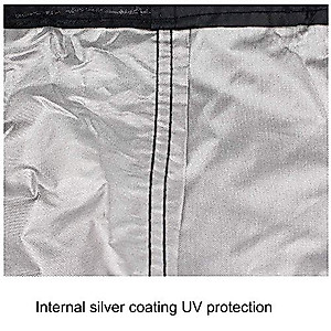 【Upgraded】Patio Egg Chair Covers with Zipper, Wicker Egg Swing Chair Covers, Waterproof Heavy Duty Weather Resisatnt Outdoor Chair Cover, Windproof Hanging Chair Cover, 75" x 45", Black, 2 Pack