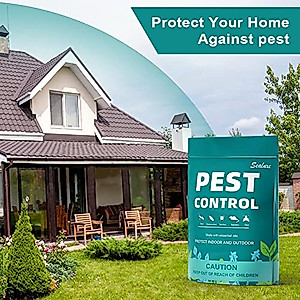 SEALUXE Pest Control Pouches,8-Pouches Pest Repeller for Indoor,Natural Pest Control to Repel Rodents, Mouse, Mice, Rats & Other Pests