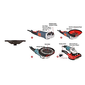 Aidelife Universal Dust Shroud for Grinders 7 inch