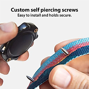 TagVault Pet (4 Pack) - The Original AirTag Dog Collar Waterproof Mount, Ultra-Durable, Fits All Width Collars | Elevation Lab