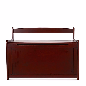 Melissa & Doug Wooden Toy Chest - Espresso