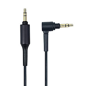 WH-1000XM3 Replacement Cable Compatible with Sony WH-1000XM4 MDR-XB950BT MDR-1000X WH-H900N WH-CH700N MDR-1A WH1000XM2 MDR-100ABN MDR-1ADAC MDR-XB950N1 Wireless Headphones (Black)
