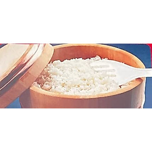 Jumbo Large Plastic Rice Paddle Spatula Scoop Fork-Like, 10.63" (27 cm) Long, 1 pcs per case