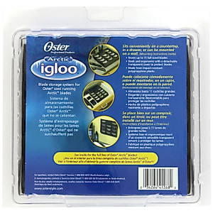 Oster Professional 760040 Artic Igloo Clipper Blade Storage System, 1 Count