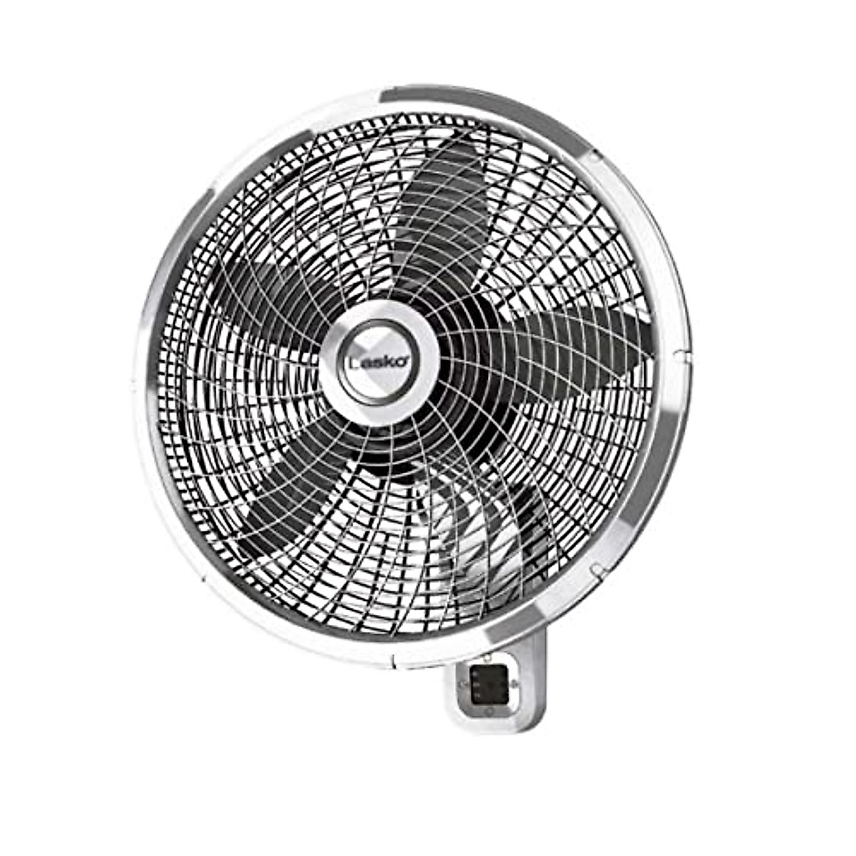 Lasko Lasko-18 Oscillating Wall-Mount W/Remote, 3-Speed (M18950) Household Fans, Standard
