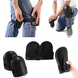 Phonyuu Garden Knee Pads For Unisex-Adult Flooring Kneepads with Foam Padding Comfortable Kneeling Cushion For Gardening Housework Flooring,Yellow Pair