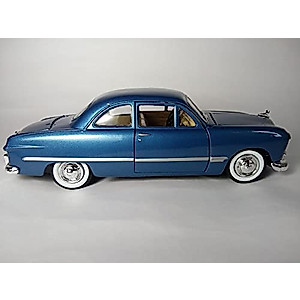 1949 Ford Coupe, Metallic Blue - Showcasts 73213 - 1/24 Scale Diecast Model Car, but NO Box