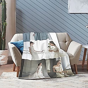 Custom Blanket Personalized Blanket with Photos Text Customized Picture Blanket for Adults Kids Mom Fathers Birthday Christmas Halloween Valentines Day Gift,Photos Collage,6 Photo Collage 60''x50''
