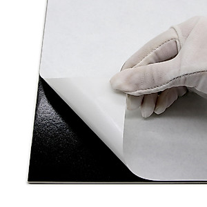 Peel and Stick Floor and Wall Tile for Bathroom Kitchen SPC Vinyl Self Adhesive Flooring Tile 9x9In Black Star Encaustic Patterned Groutble Backsplash Tile 16 Tiles, 9.12 Sq Ft.