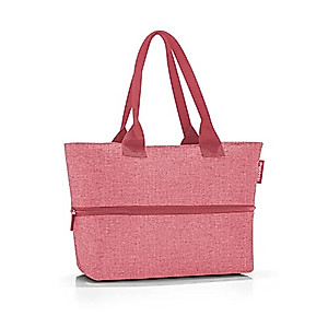 reisenthel shopper e1 twist berry - Large capacity bag made of durable and resistant polyester fabric