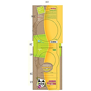 Nuby 2 Piece Bamboo Printed Bowl, Colors May Vary