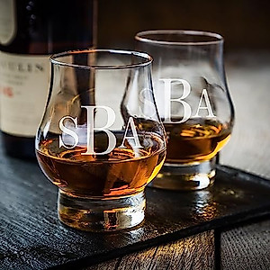 HomeWetBar Engraved Official Kentucky Bourbon Trail Whiskey Glasses, Set of 4 (Personalized Product)