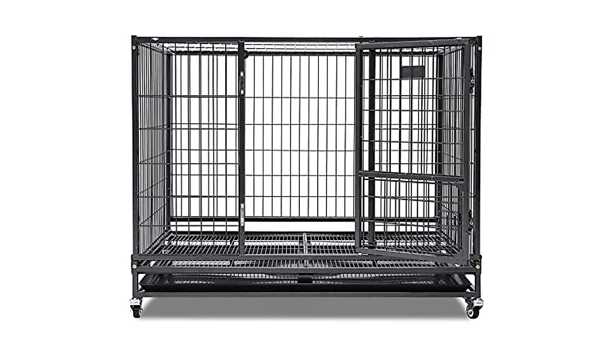 Homey Pet 43" Heavy Duty Stackable Cage - Convenient & Durable