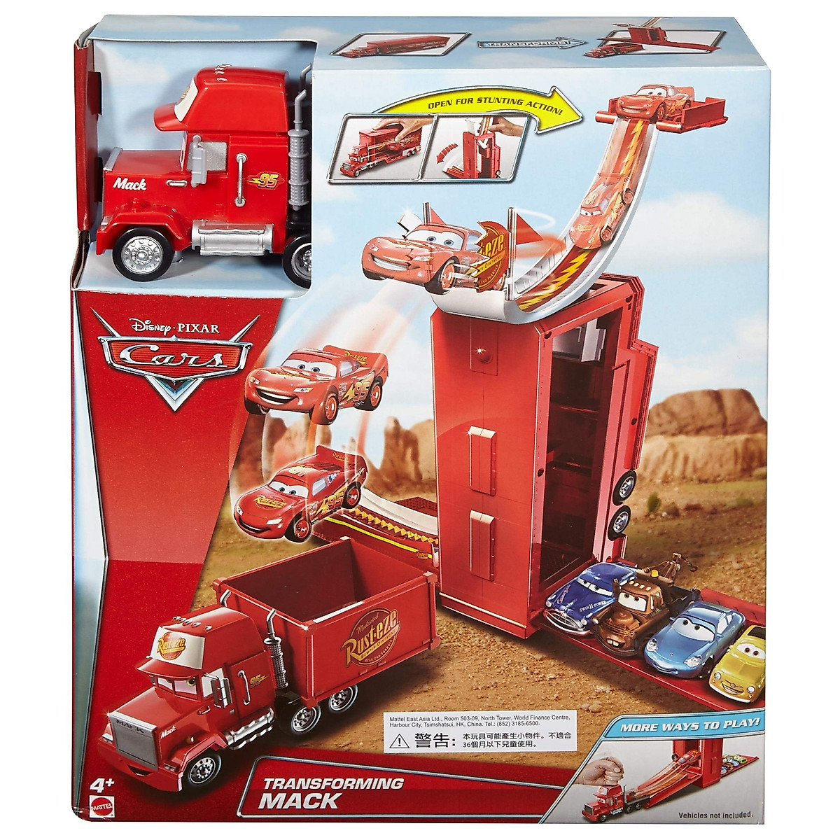 Disney Pixar Cars Transforming Mack Playset