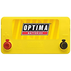 OPTIMA Batteries High Performance D51 YellowTop Dual Purpose Sealed AGM Car, Truck and SUV Battery, 450 CCA, Maintenance Free, Versitile Mounting