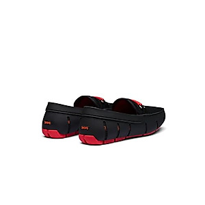 SWIMS Men's Sporty Bit Loafer, Black, 9