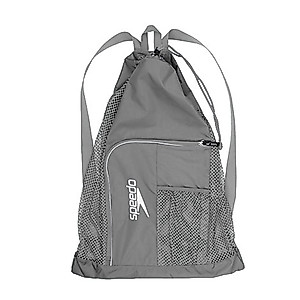 Speedo Deluxe Ventilator Mesh Bag,Frost Grey (052),One Size