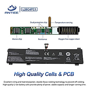 L20C4PC1 L20D4PC1 L20L4PC1 L20M4PC1 Laptop Battery for Lenovo Legion 5 Pro-16ACH6 16ACH6H 16ITH6H 16ITH6 Legion 5-15ITH6 15ITH6H 15ACH6A 15ACH6 15ACH6H Legion 7-16ITHg6 16ACHg6 Series 15.36V 80Wh